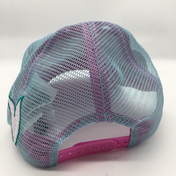 Disney | Accessories | Disney Park Ariel Little Mermaid Mesh Baseball ...